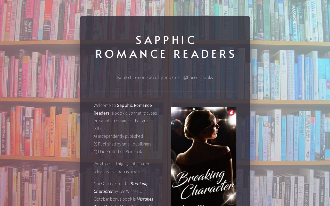 Sapphic Romance Readers